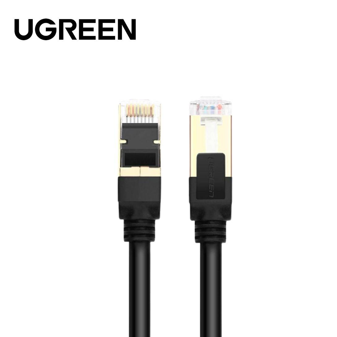 UGREEN CAT 7 F/FTP LAN CABLE 2M PURE COPPER (BLACK)