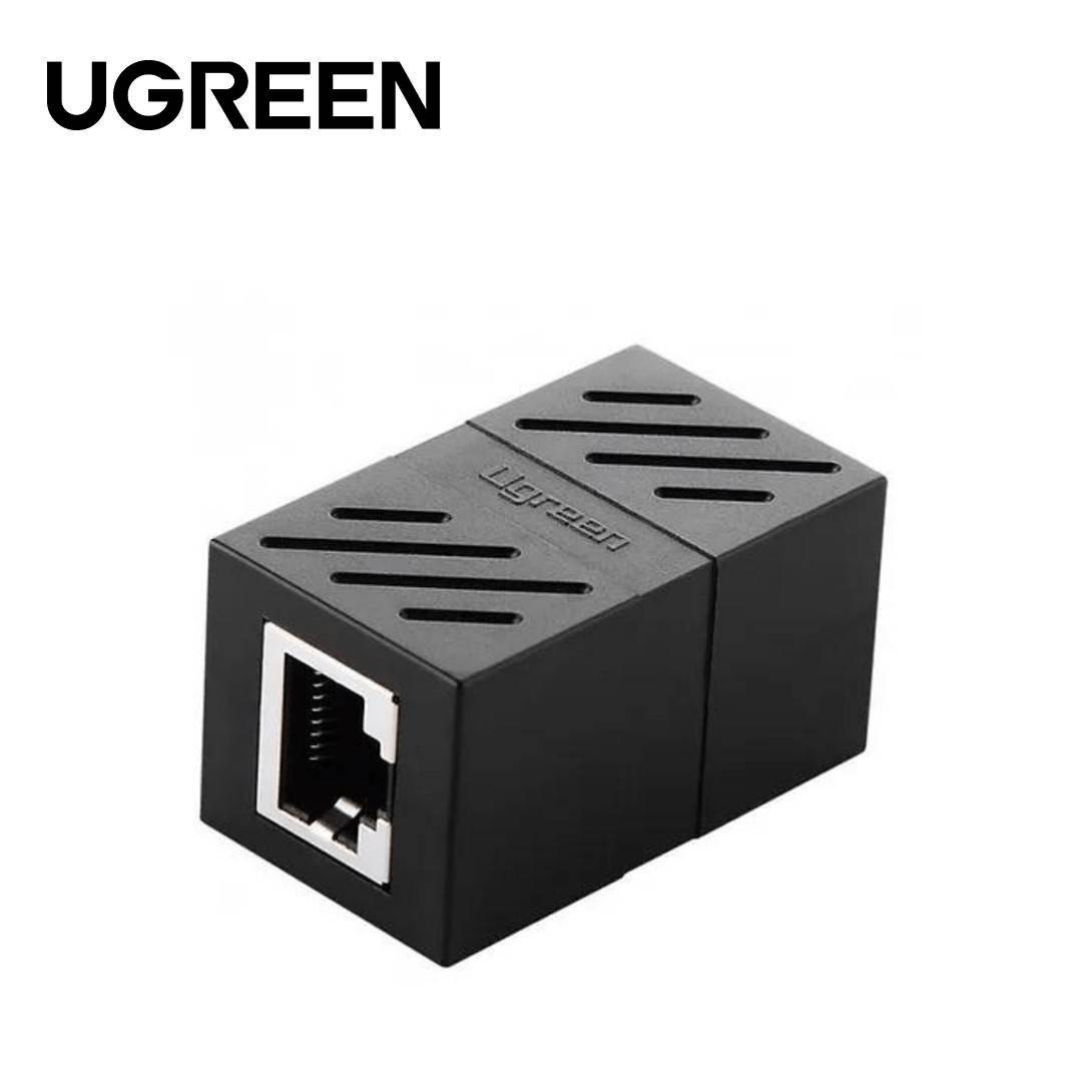 UGREEN LAN CABLE EXTENDER ADAPTER RJ45 GIGABIT (BLACK)