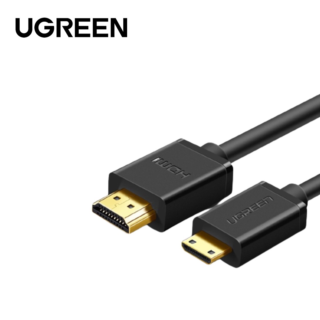 UGREEN MINI HDMI TO HDMI CABLE 1 5M BLACK UGREEN MINI HDMI TO HDMI CABLE 1 5M BLACK