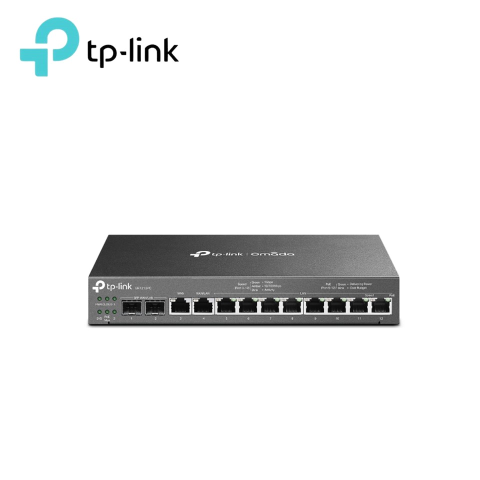 TPLINK SMB OMADA GIGABIT VPN ROUTER WITH POE+ PORTS AND OMADA ...