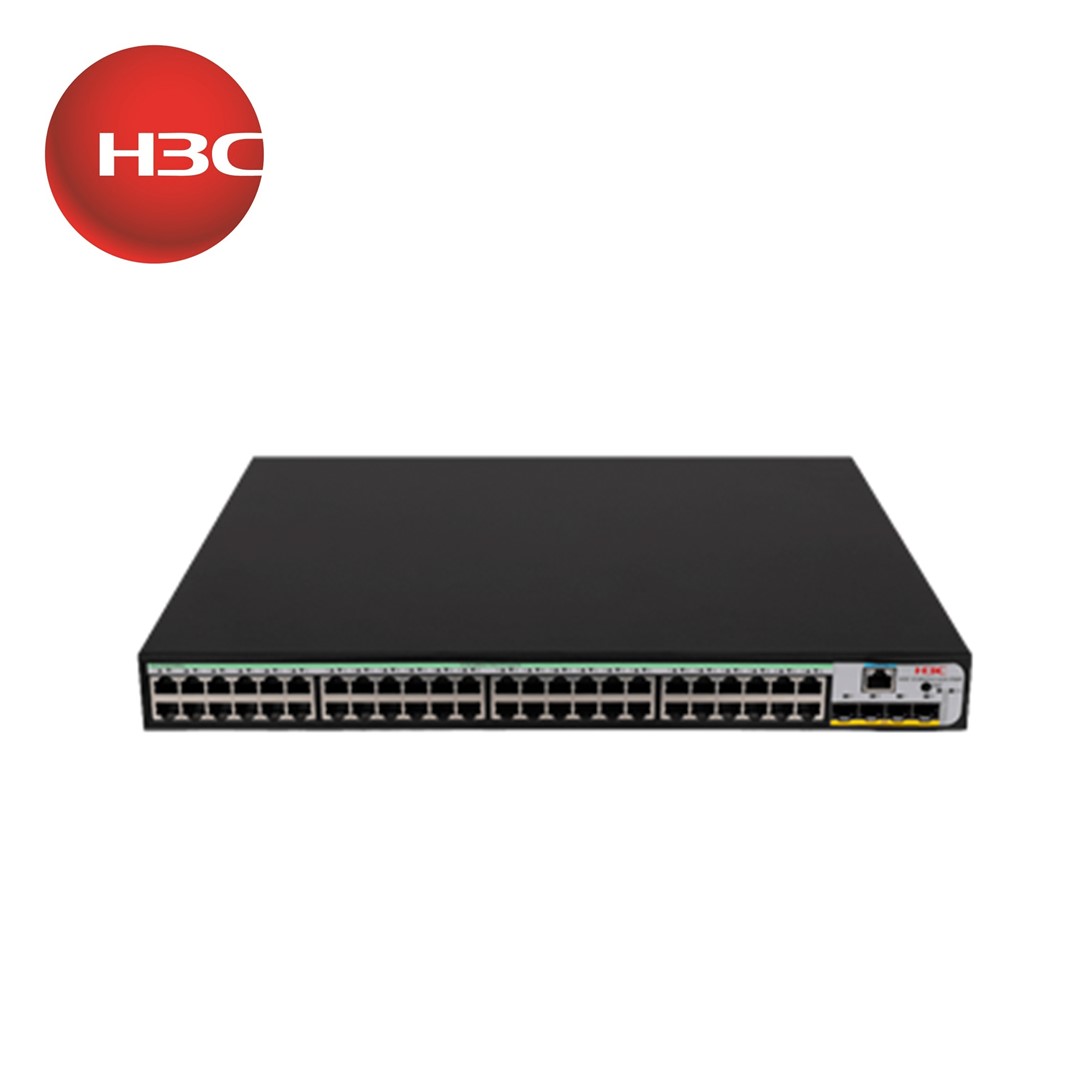 H3C S1850V2-52X L2 ETHERNET SWITCH - 48GE, 4SFP+, AC