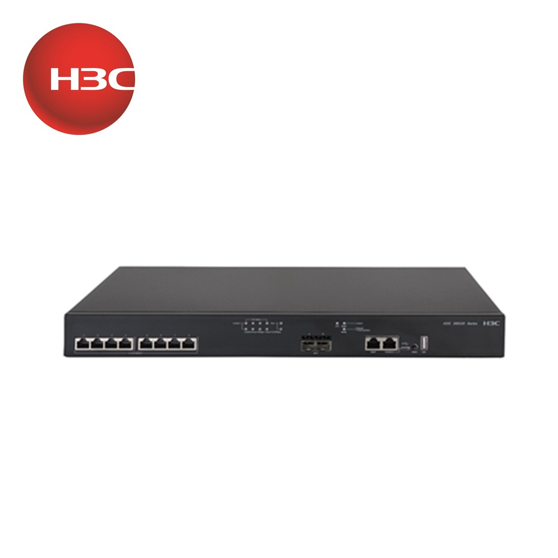 H3C LS-6520X-10XT-SI L3 10G ETHERNET SWITCH - 8 1G/2.5G/5G/10G BASE-T, 2SFP+, AC