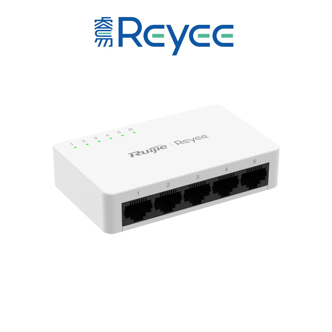 REYEE 5-PORT GIGABIT UNMANAGED SWTICH ( PLASTIC CASE )
